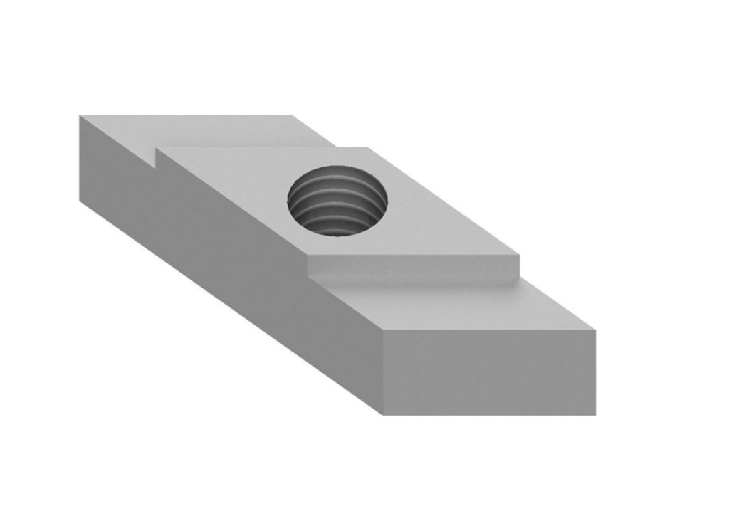 Écrou M8 coulissant pour profilé supérieur triangle réglable | Dexergie